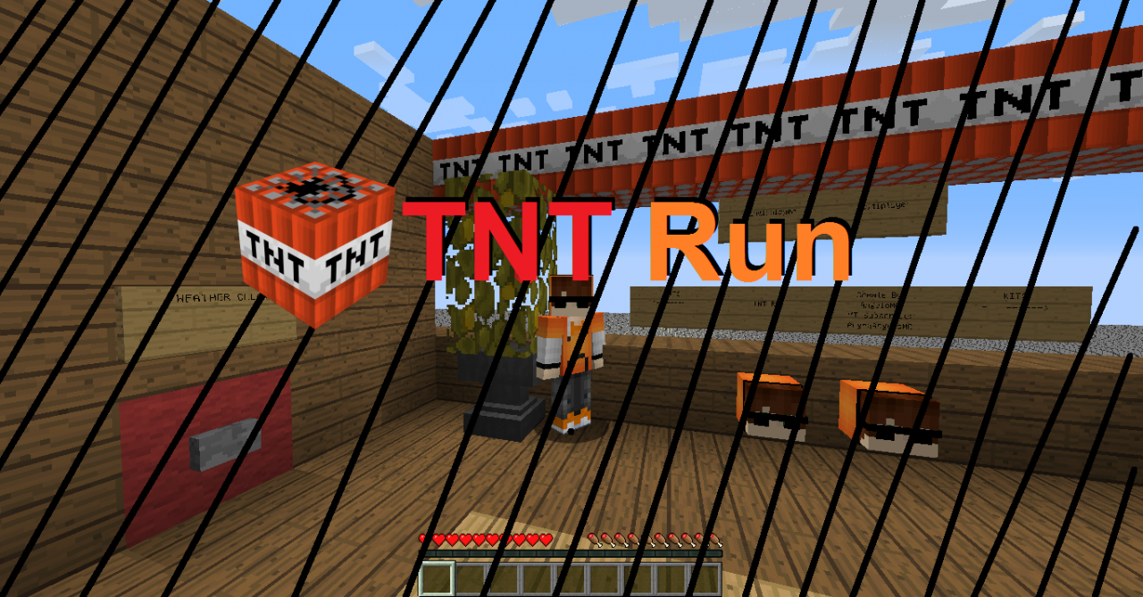TNT Run Minecraft Map