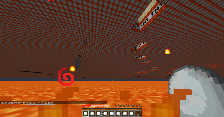 TNT Run Minecraft Map