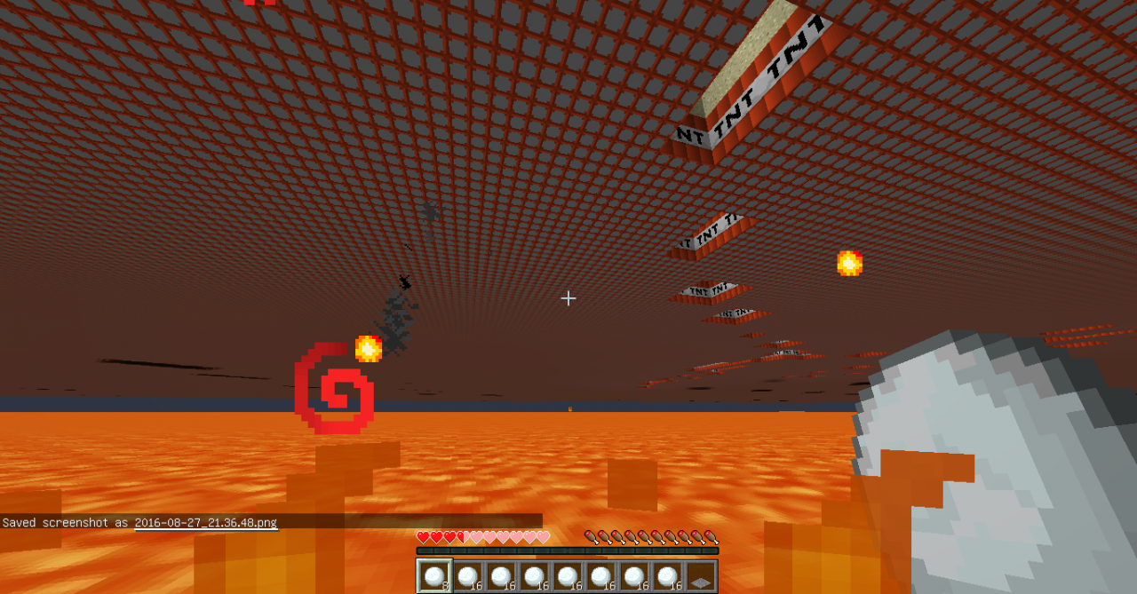 TNT Run Minecraft Map