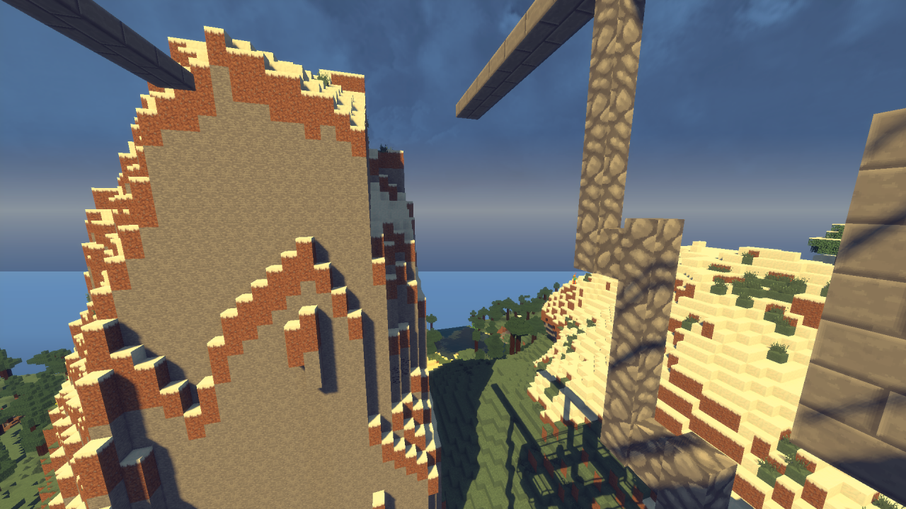 Glass Viewing Point Minecraft Map