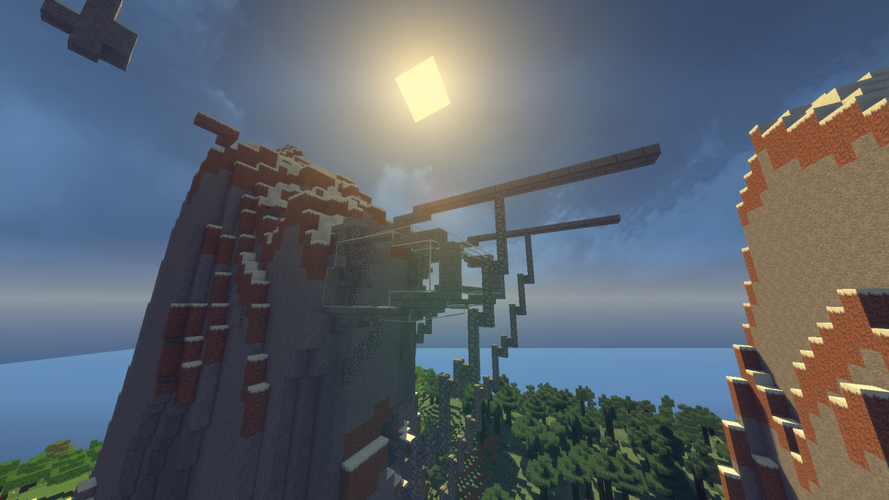 Glass Viewing Point Minecraft Map