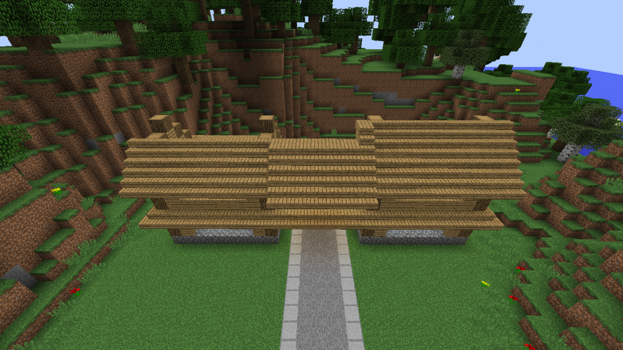 House Building Himself Minecraft Map