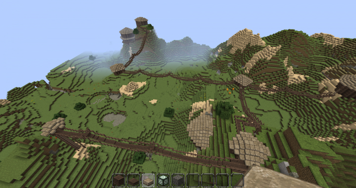 Mountain Village Minecraft Map