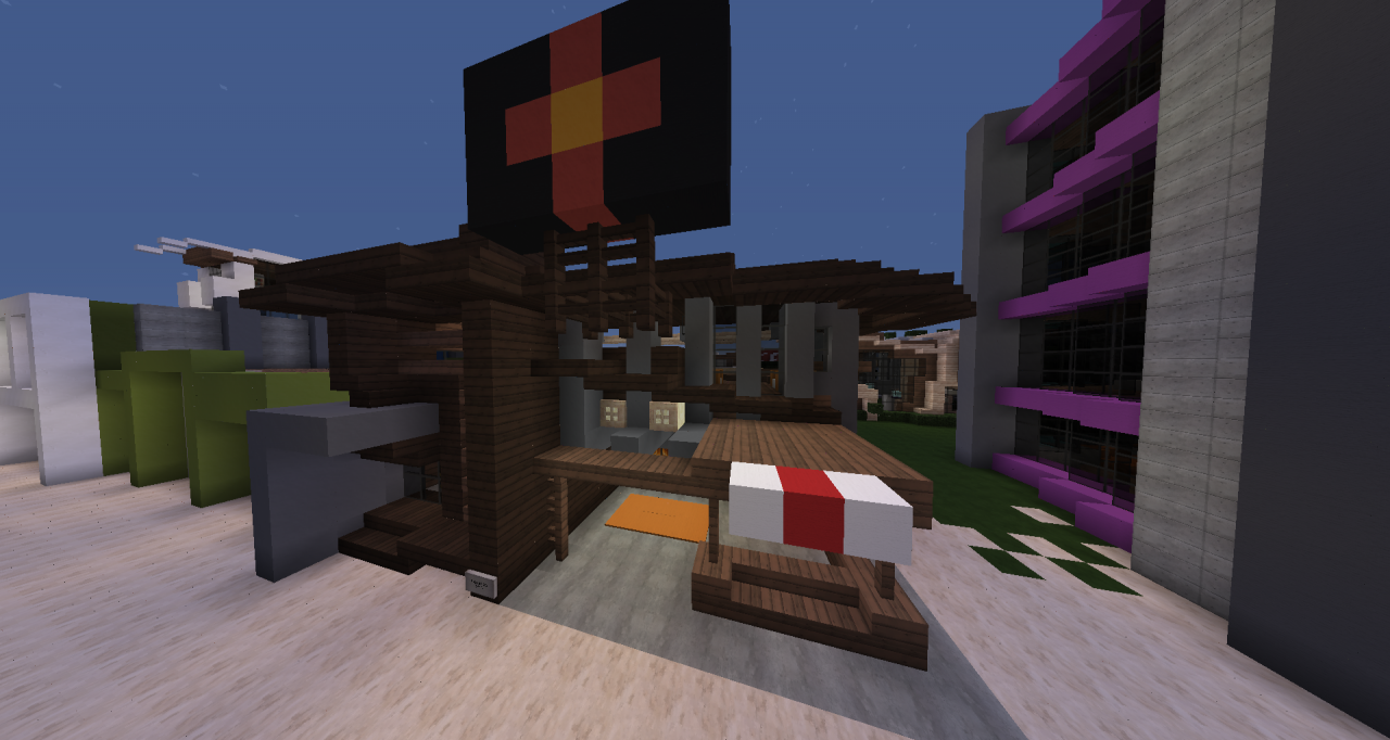 Oporto [Portuguese Restaurant] [Schematic] Minecraft Map