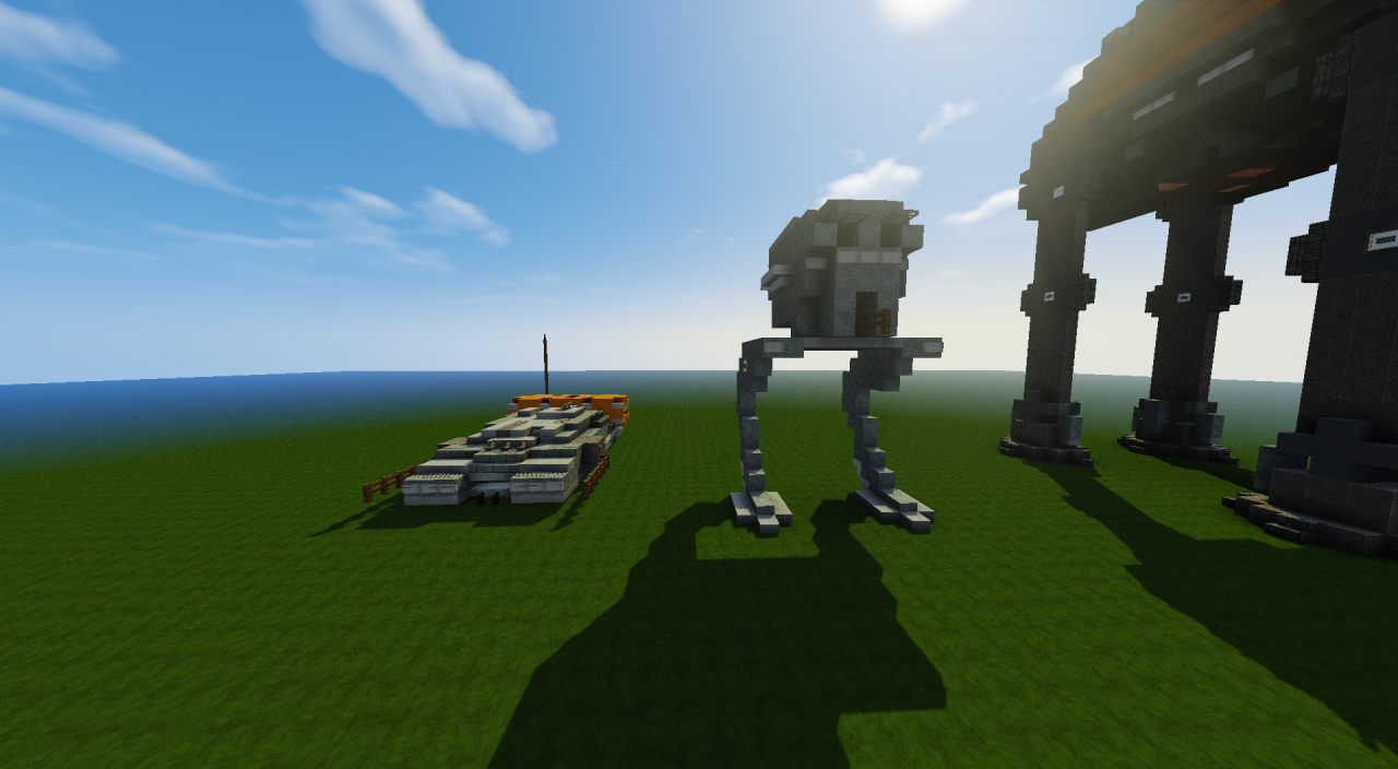 Imperial Hovertank from Rogue One Minecraft Map