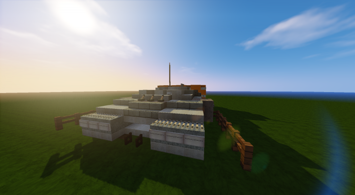 Imperial Hovertank from Rogue One Minecraft Map