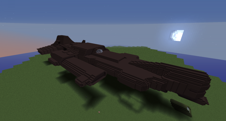 Stargate Atlantis Aurora Class Warship Minecraft Map