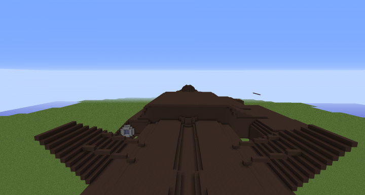 Stargate Atlantis Aurora Class Warship Minecraft Map