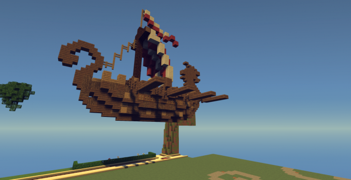 Viking Boat Minecraft Map