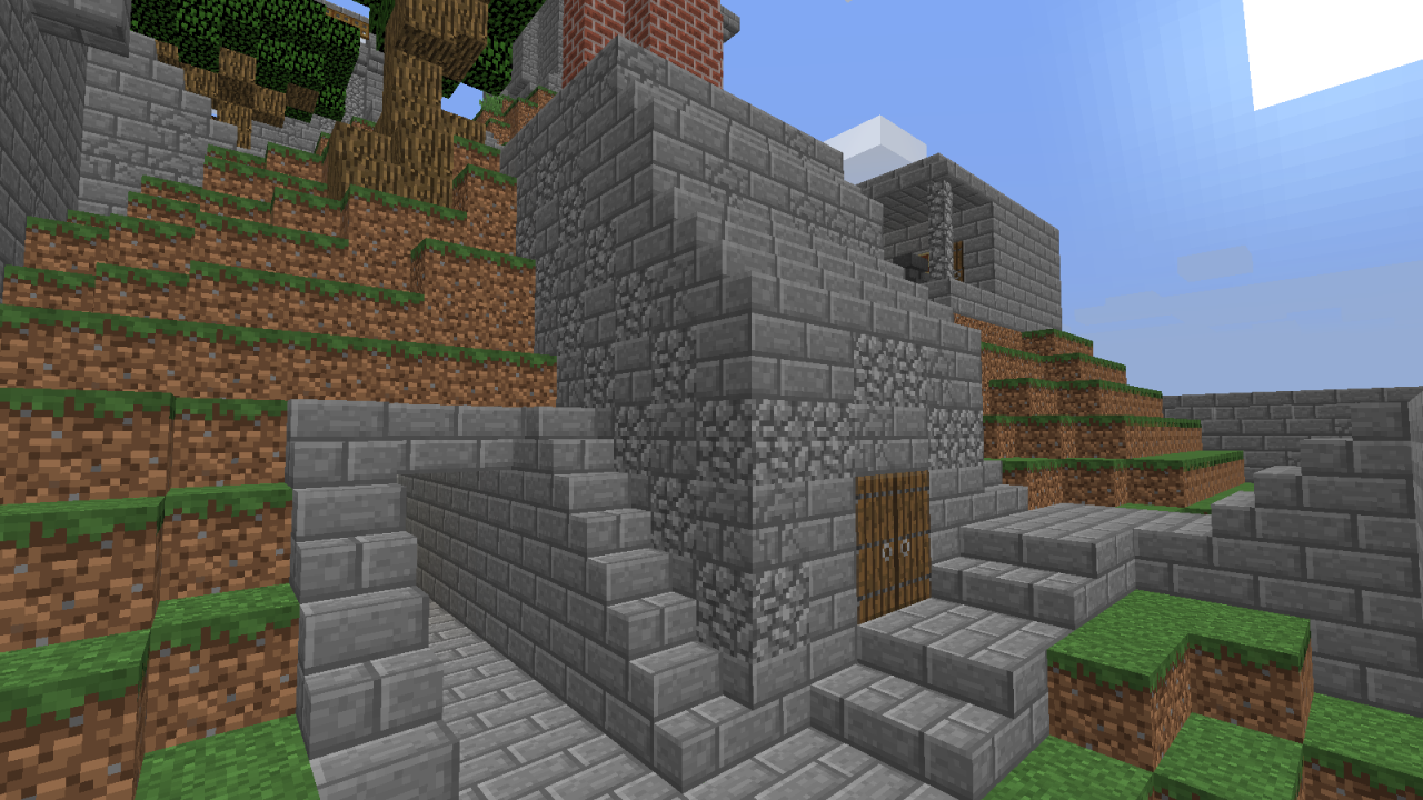 Hillside Castle Minecraft Map