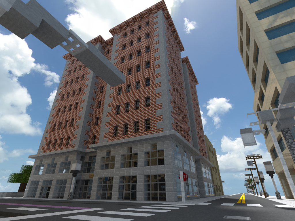 1930's Apartment Building | HCP Minecraft Map