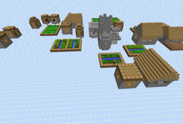 Glass World!!! Minecraft Map