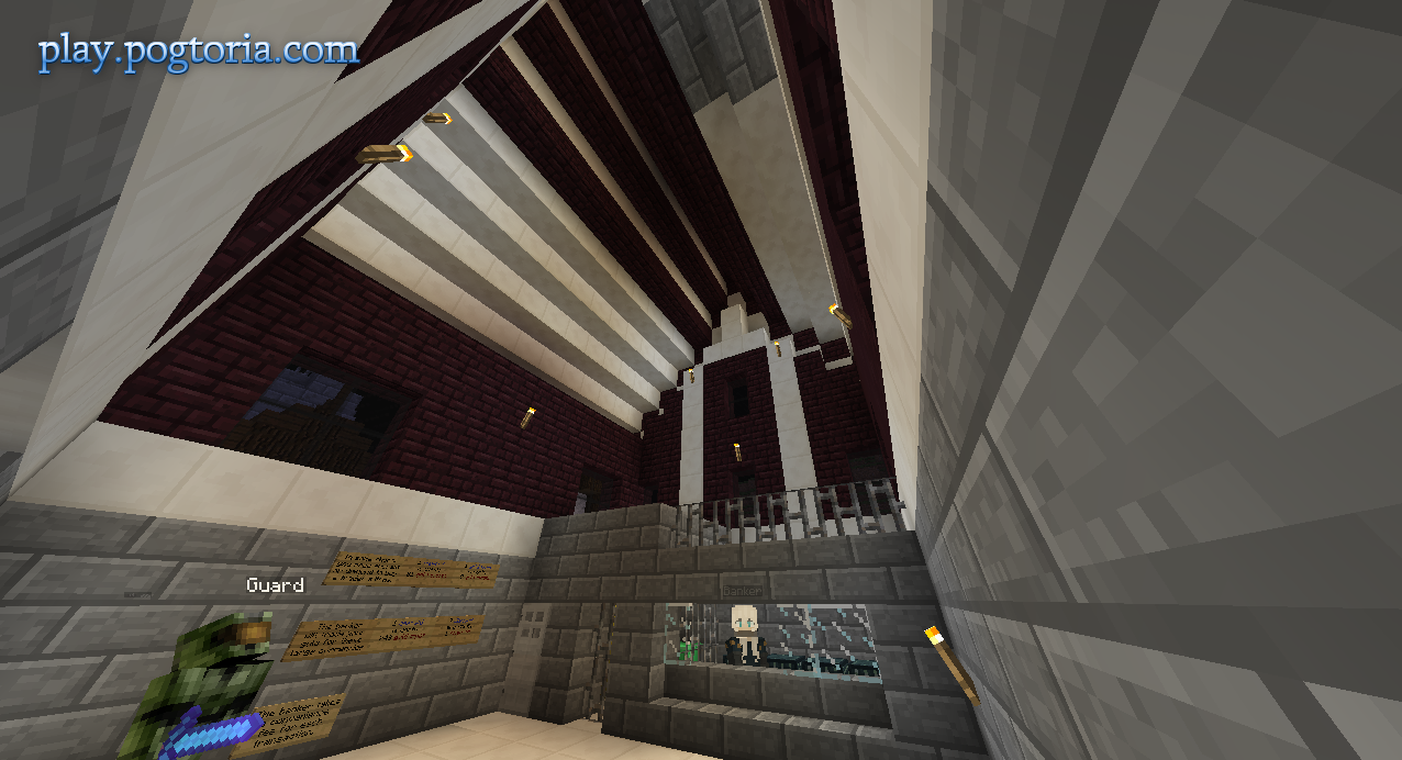 Medieval/Wizard Bank Minecraft Map