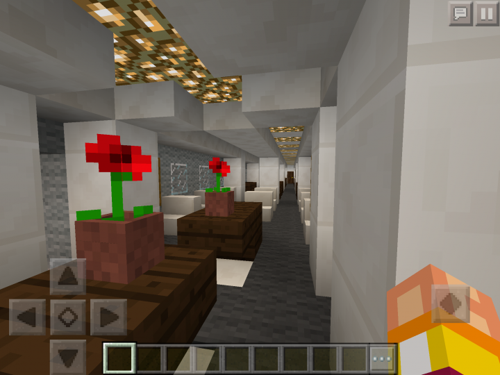 Airbus A350-900 Qatar Aiways Minecraft Map