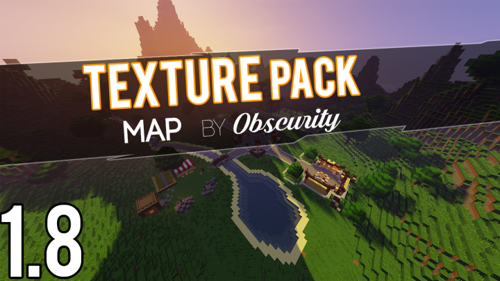 Texture World Map 1.8 Minecraft Map