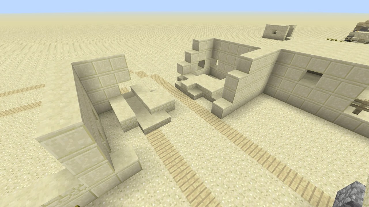 Desert Tank Battle Minecraft Map