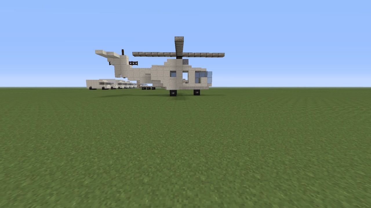 Scorpont Design | SHD001 "Kingfisher | Helicopter Minecraft Map