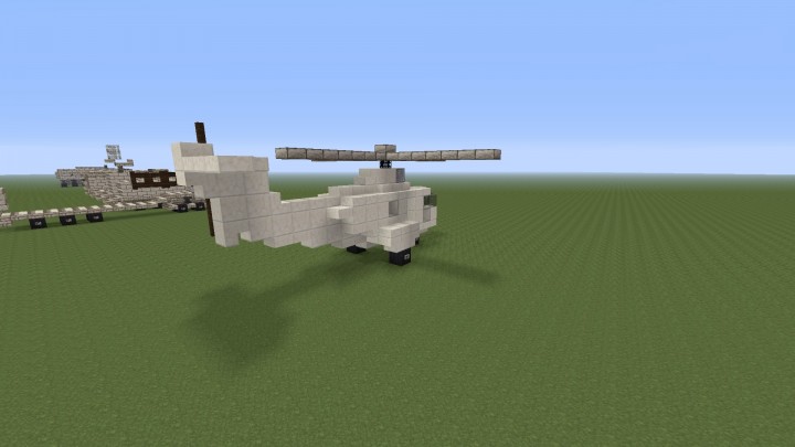 Scorpont Design | SHD001 "Kingfisher | Helicopter Minecraft Map