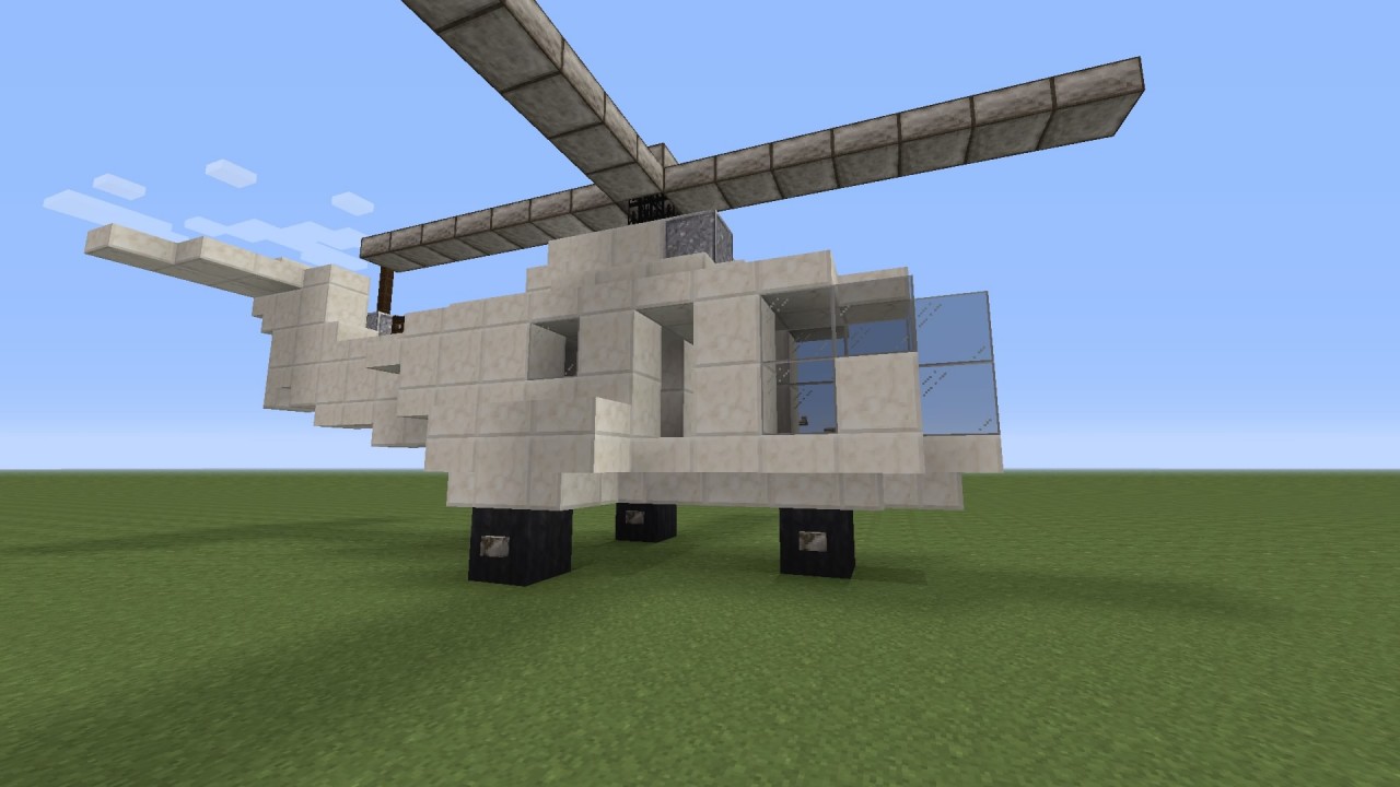 Scorpont Design | SHD001 "Kingfisher | Helicopter Minecraft Map