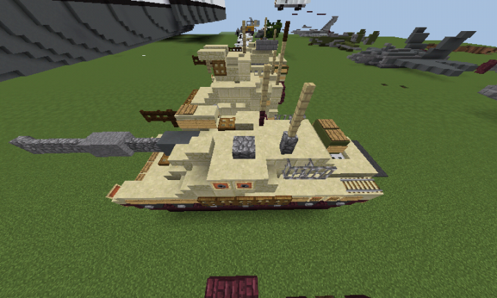 Challenger 2 MBT [ IMPROVED] Minecraft Map