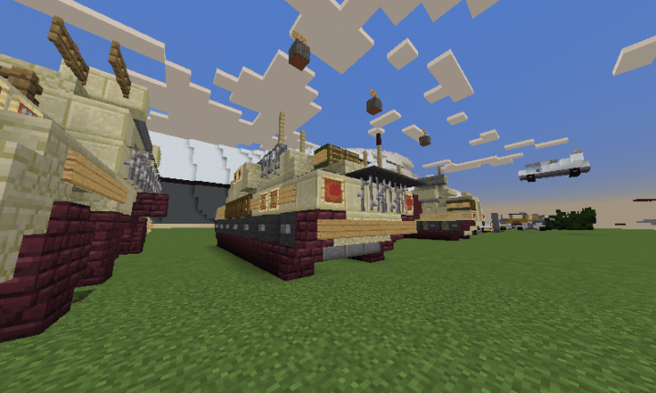 Challenger 2 MBT [ IMPROVED] Minecraft Map