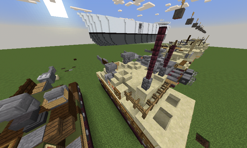 M1A2 Abrams MBT [IMPROVED] Minecraft Map