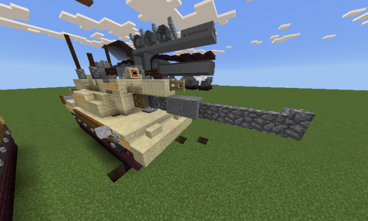 AMX-56 Leclerc MBT Minecraft Map