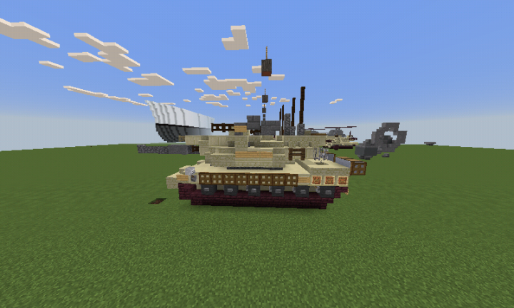 AMX-56 Leclerc MBT Minecraft Map