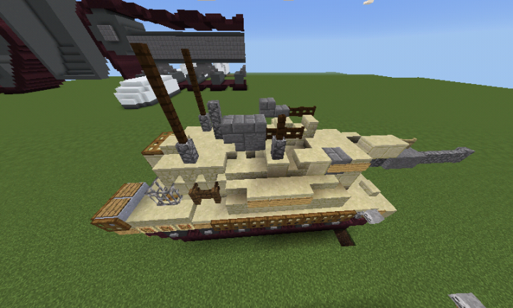 AMX-56 Leclerc MBT Minecraft Map