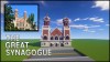 The Great Synagogue Plzeň, Velká Synagoga. Minecraft Map