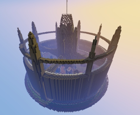 Small Spawn Hub Minecraft Map