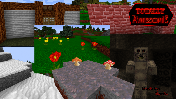 Totally Awesome [70s - 80s themed] Minecraft Texture Pack