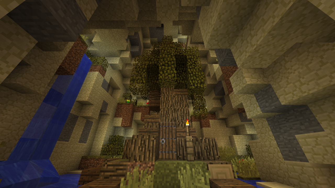 Underground; a world below the surface Minecraft Map
