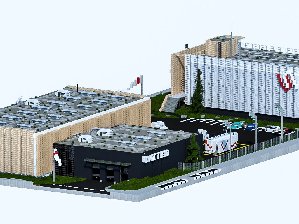 United Headquarters - Office Building | TheVisual_Play Minecraft Map