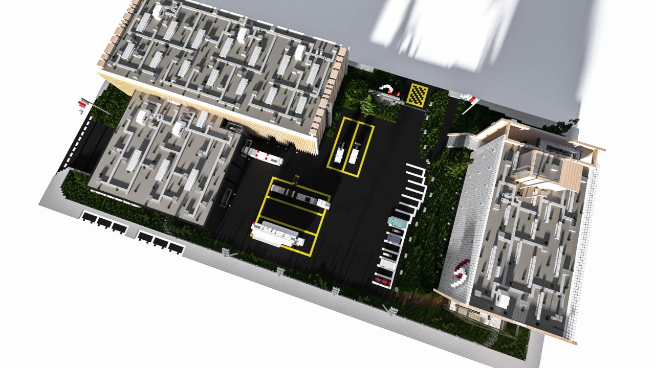 United Headquarters - Office Building | TheVisual_Play Minecraft Map