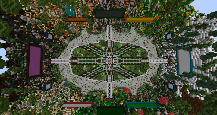 MiniGame Spawn Minecraft Map