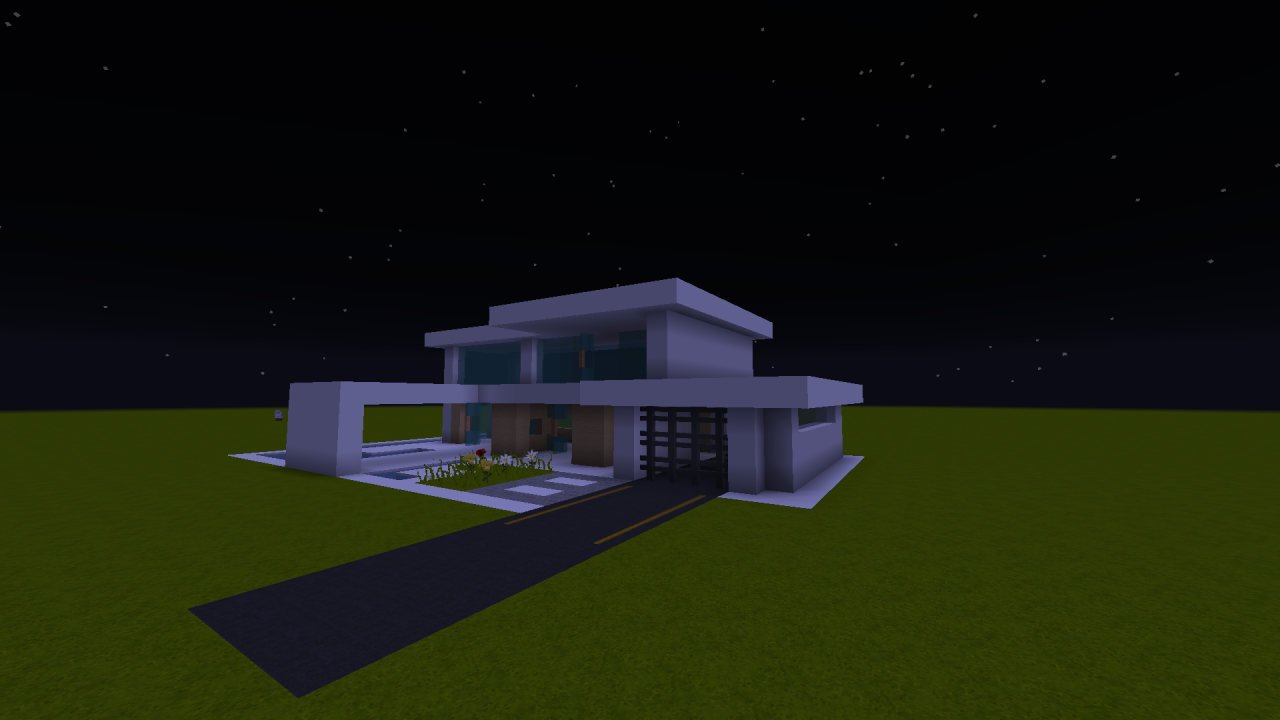 Modern Mini-Mansion Minecraft Map