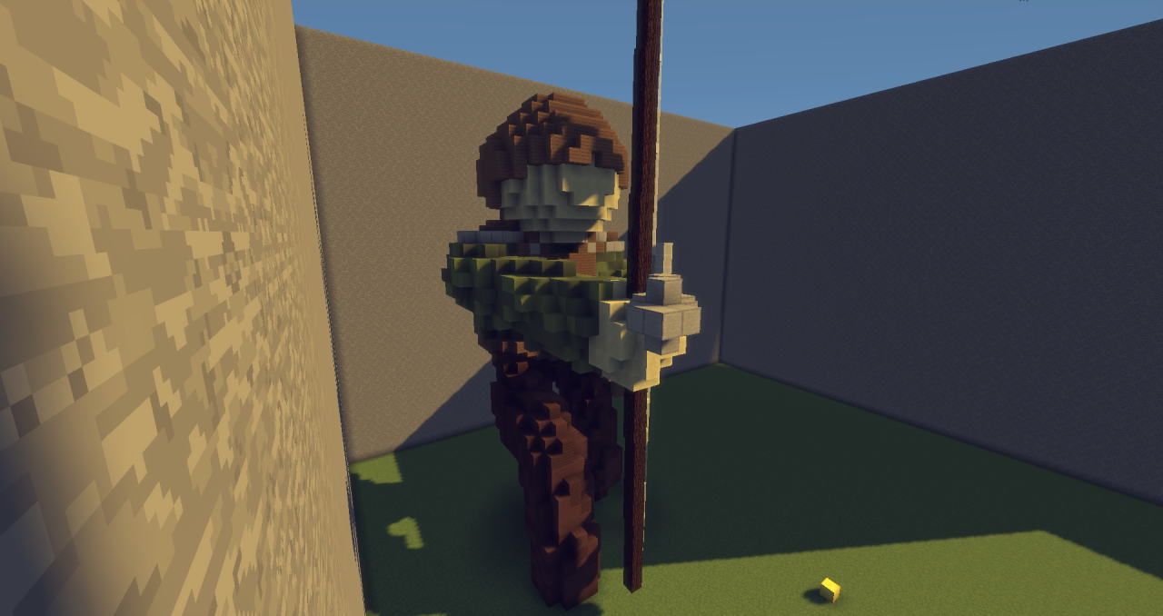 Archer Statue Minecraft Map