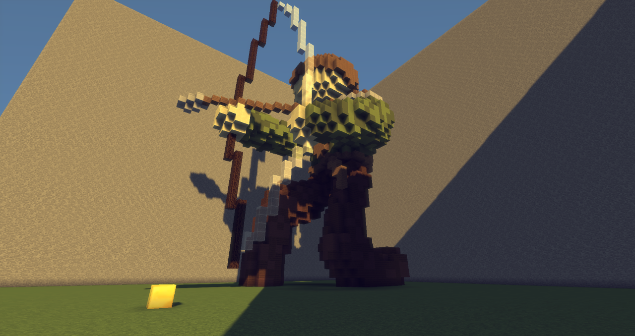Archer Statue Minecraft Map