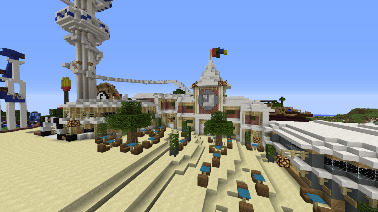 -FIVE FLAGS- Minecraft Map