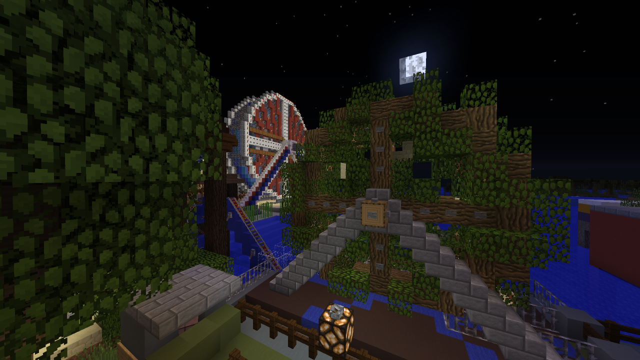 -FIVE FLAGS- Minecraft Map