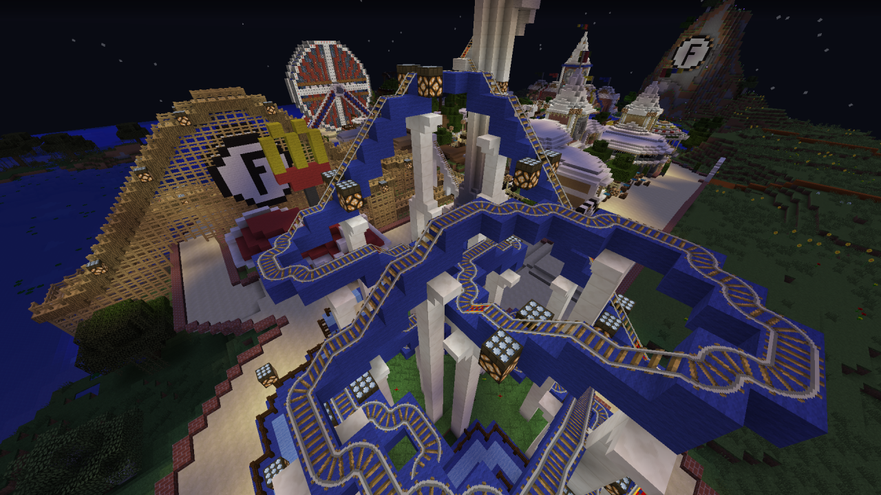 -FIVE FLAGS- Minecraft Map