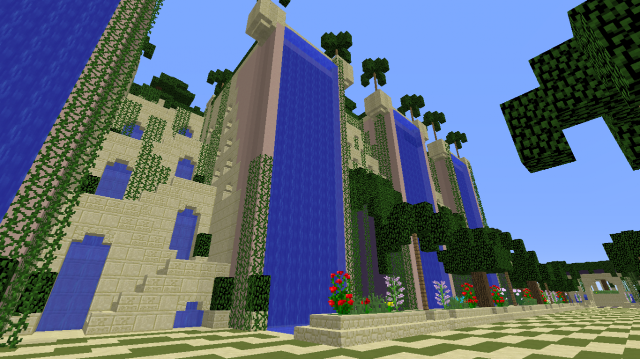 Babylon Gardens Minecraft Map