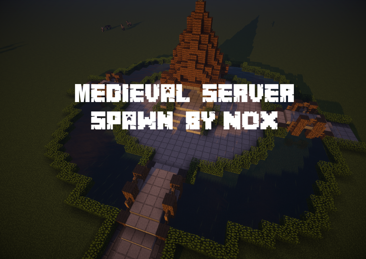 Minecraft Medieval Server Spawn By: Nox Minecraft Map