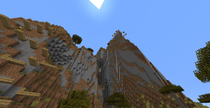 Mountain Parkour Minecraft Map