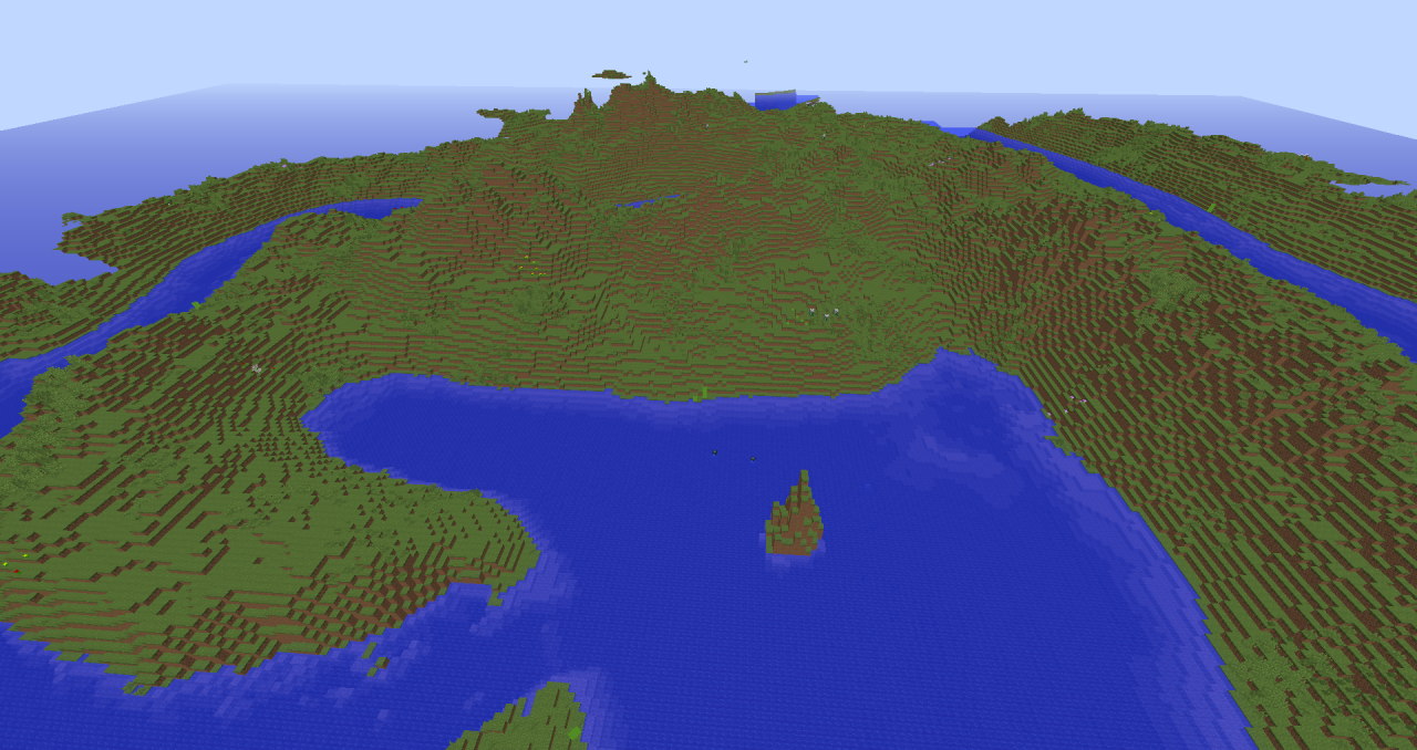 Water land Minecraft Map