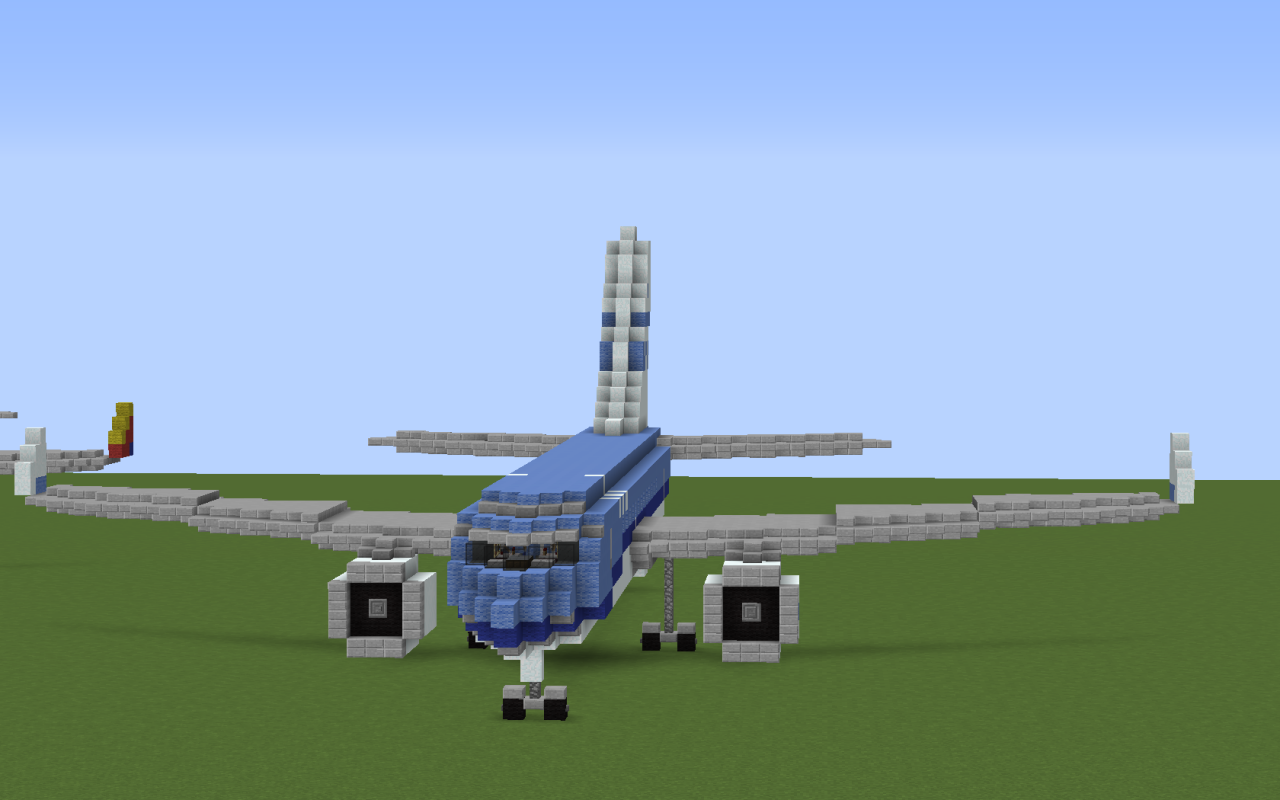 Boeing 737-700 KLM (new livery) Minecraft Map