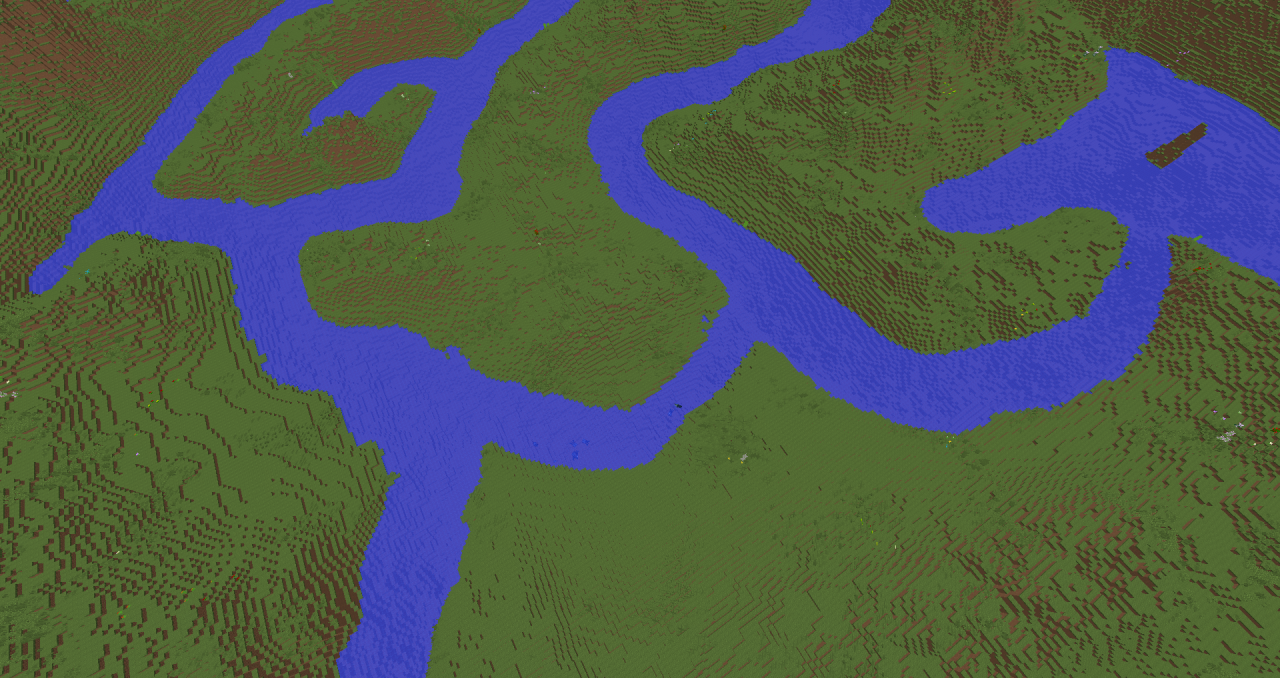 Water land Minecraft Map