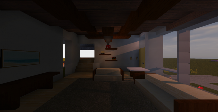Mid Century Architecture | Modern House | ECS Server (WIP) Minecraft Map