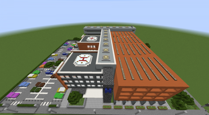 Hospital / Hôpital Minecraft Map